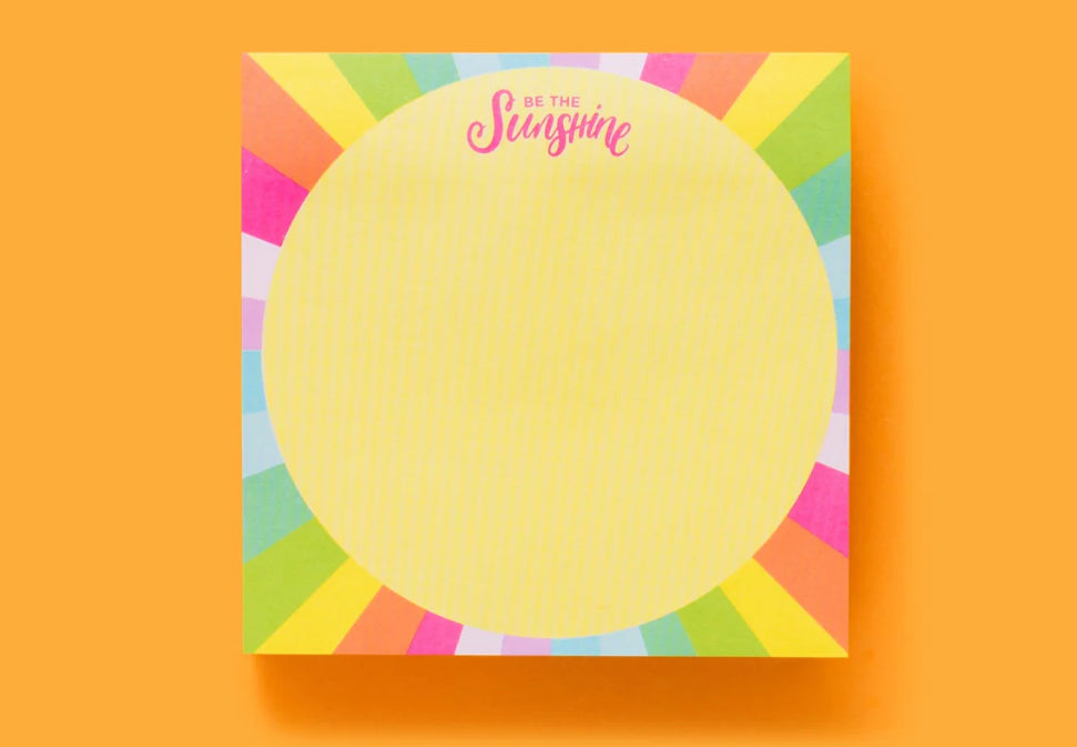 Sunshine Reminder Notepad – Hindy House